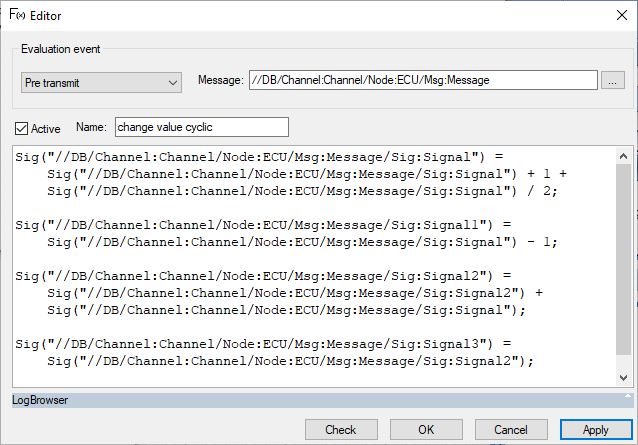 Example Checksum Calculation 